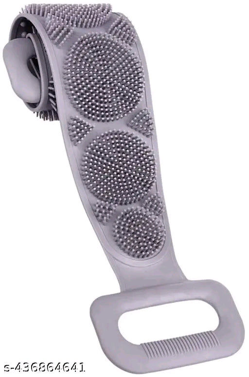 Body Back Scrubber Double Side Bathing Brush for Skin Deep Cleaning Bo ...